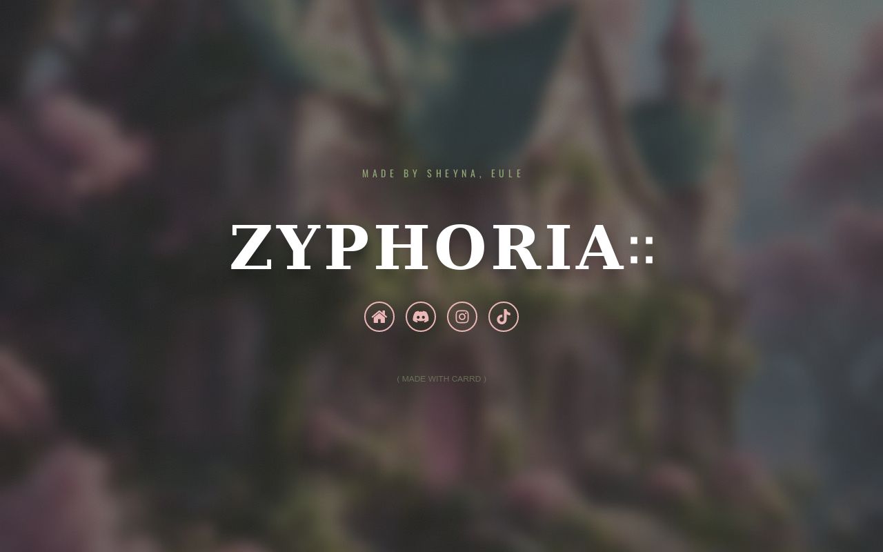 𝐙𝐘𝐏𝐇𝐎𝐑𝐈𝐀